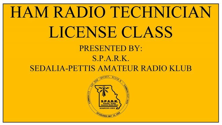 Get Your Ham Radio License! – SEDALIA – PETTIS AMATEUR RADIO KLUB